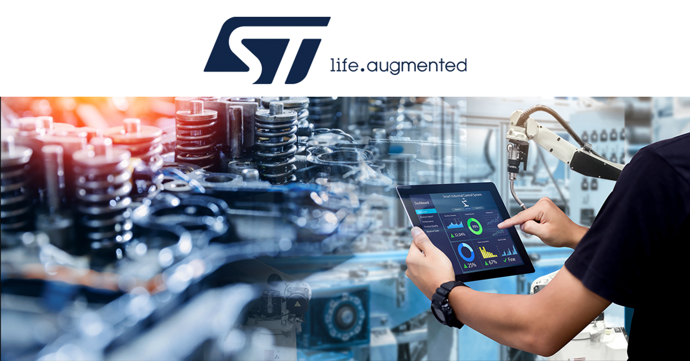 בתמיכה במחזורי-חיים ארוכים באמצעות פתרונות STMicroelectronics